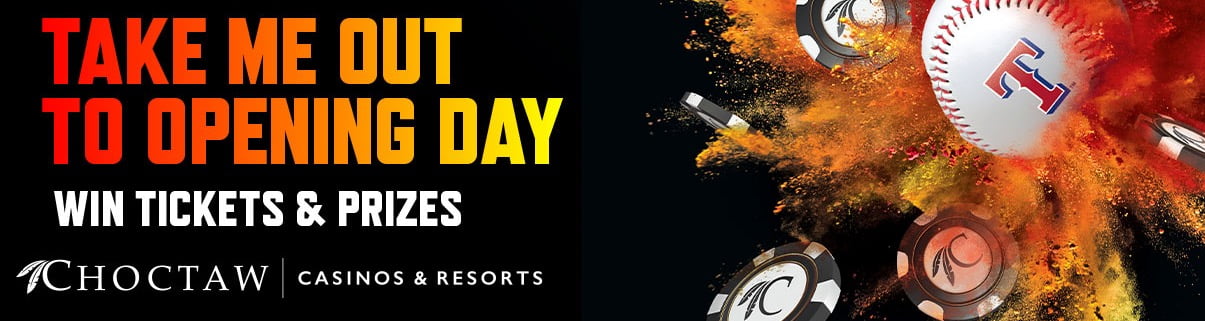 Texas Rangers Take Me Out To Opening Day Sweepstakes - I Love Giveaways