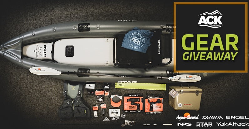 ACK Fishing Kayak Bundle Giveaway - I Love Giveaways