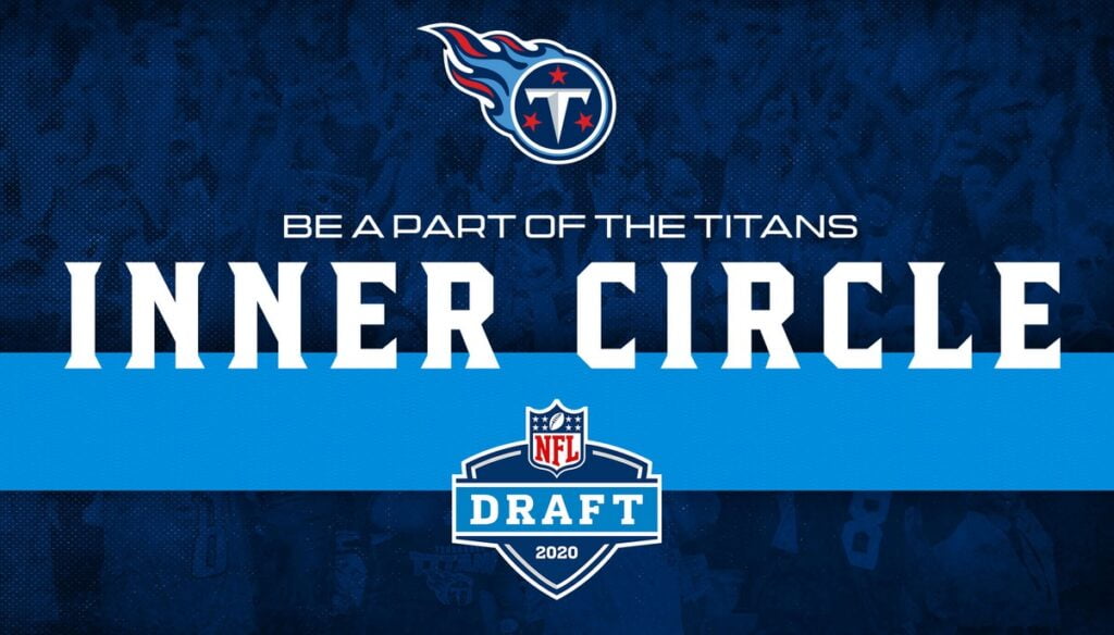 Titans NFL Draft Virtual Inner Circle Sweepstakes - I Love Giveaways