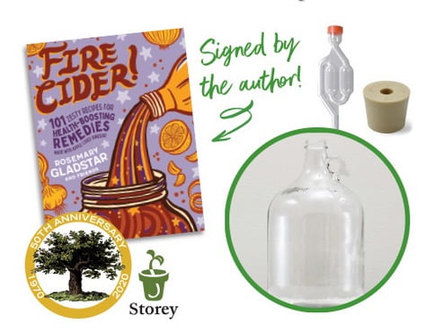 Mother Earth News Fire Cider Giveaway - I Love Giveaways