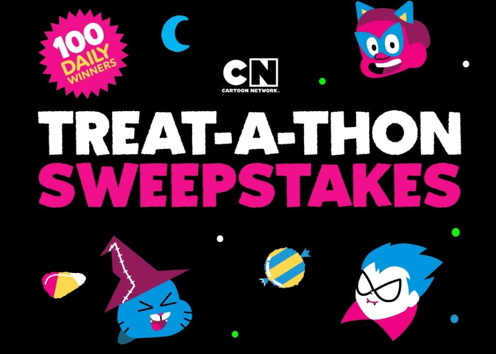 Cartoon Network Treat-A-Thon Sweepstakes - I Love Giveaways