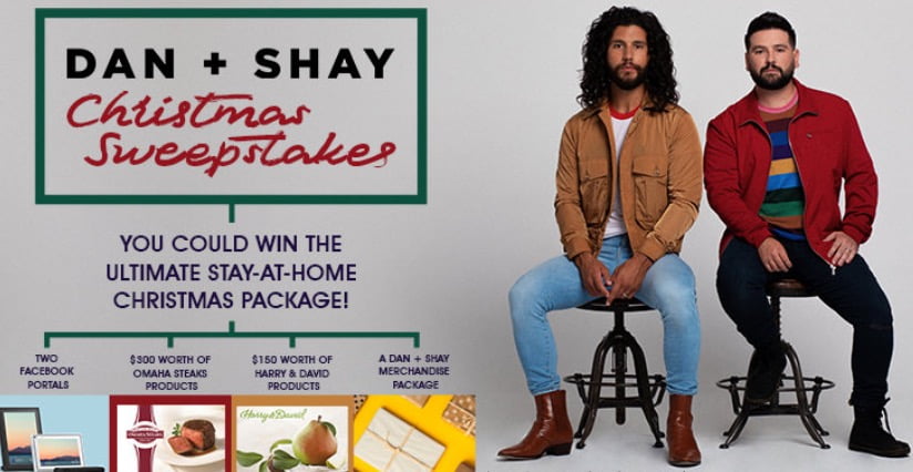 Crook & Chase Dan + Shay Christmas Sweepstakes - I Love Giveaways