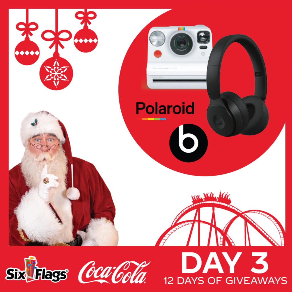 Coca-Cola & Six Flags 12 Days Giveaways - I Love Giveaways
