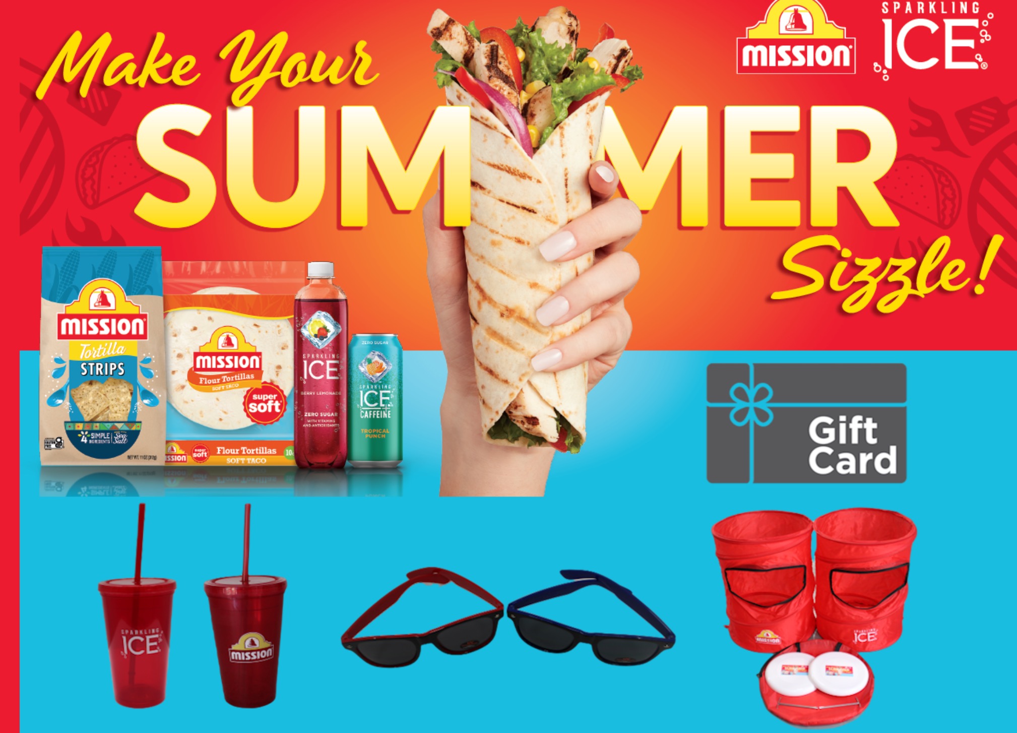 Sizzling Summer Swag Prize Pack Sweepstakes - I Love Giveaways