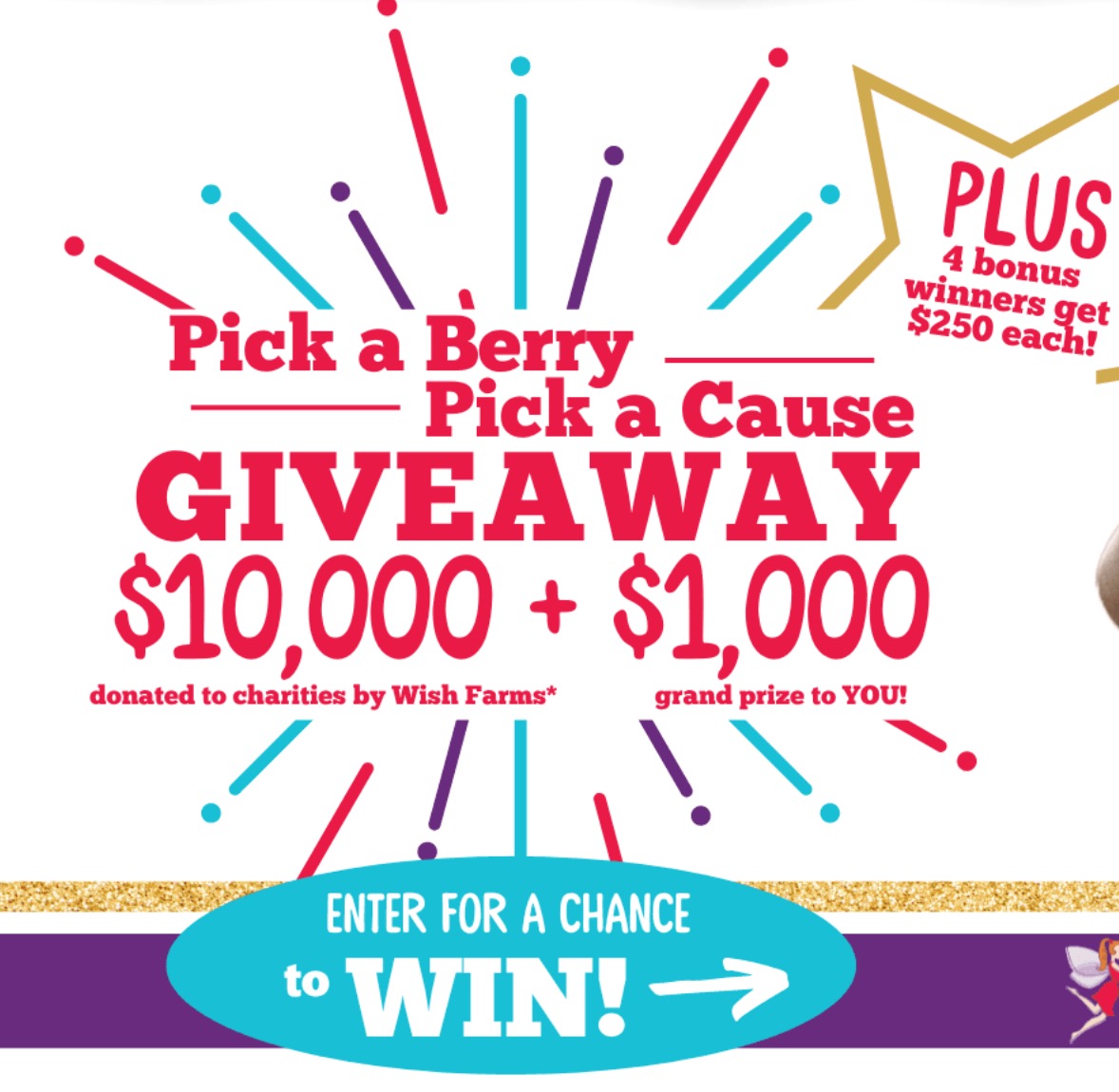 Wish Farms Pick A Berry Pick A Cause Giveaway - I Love Giveaways