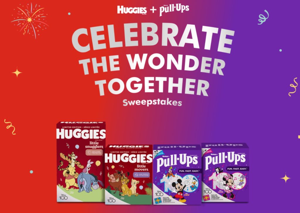 HUGGIES + PULL-UPS Celebrate the Wonder Together Instant Win Game - I ...