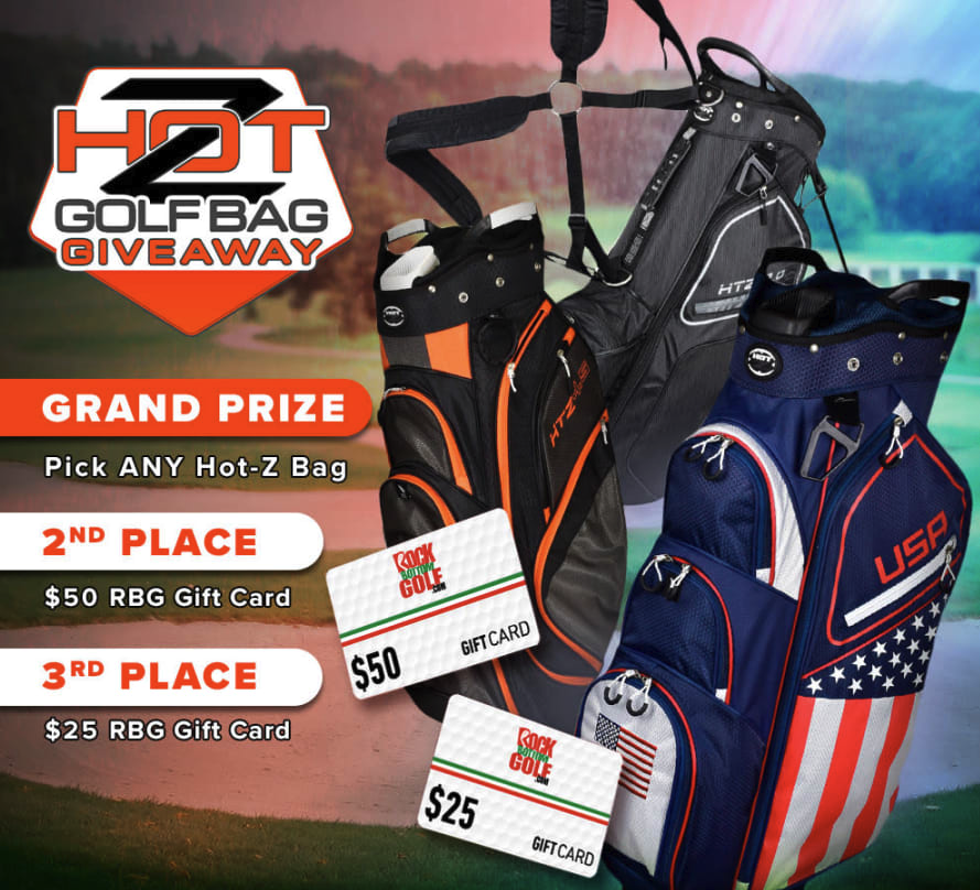 Rock Bottom Golf Hot-Z Golf Bag Giveaway - I Love Giveaways