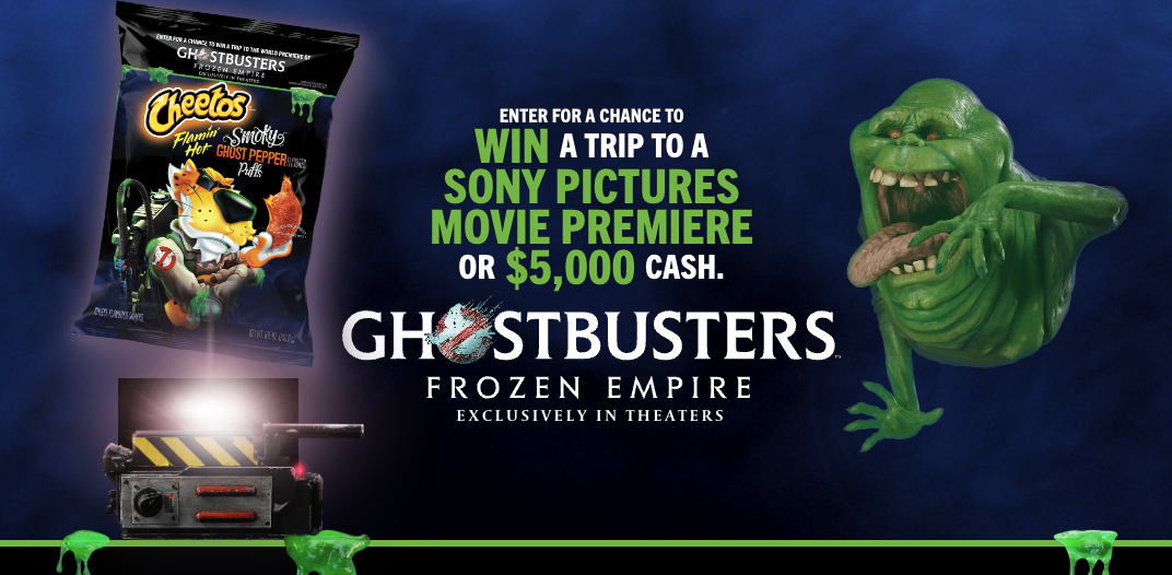 Cheetos x Ghostbusters Giveaway Sweepstakes - I Love Giveaways