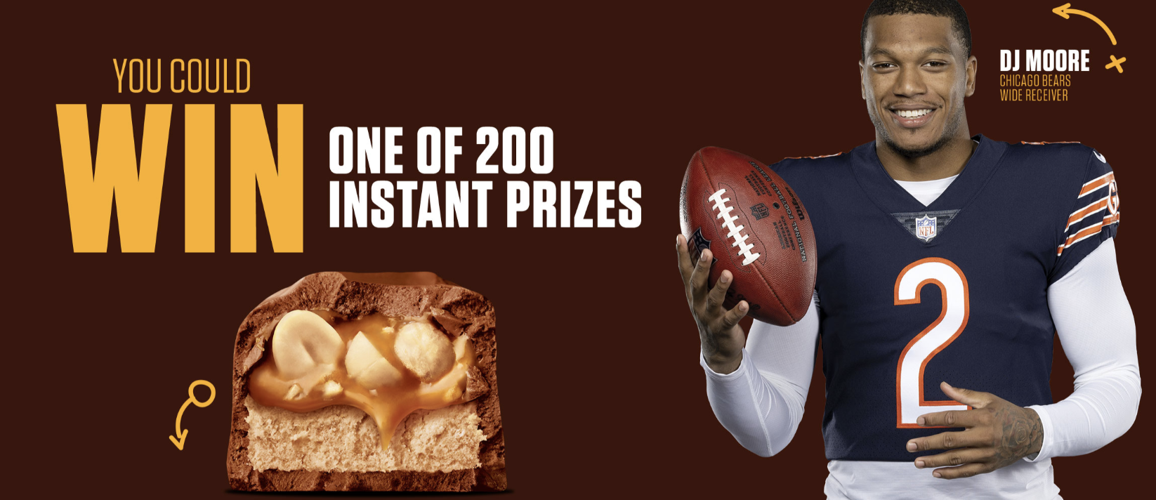 MARS SNICKERS NFL Instant Win Game - I Love Giveaways