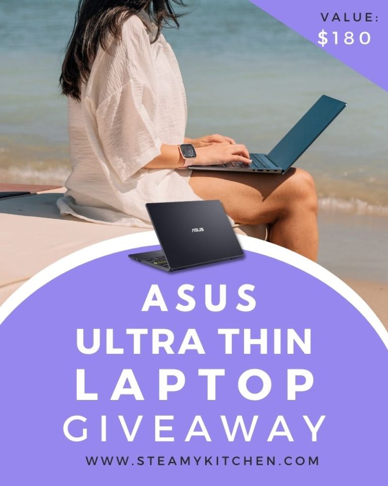 Steamy Kitchen: ASUS Ultra Thin Laptop Giveaway - I Love Giveaways