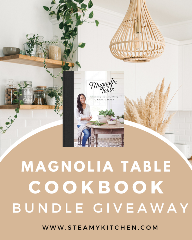 Steamy Kitchen: Magnolia Table Cookbook Bundle Giveaway - I Love Giveaways